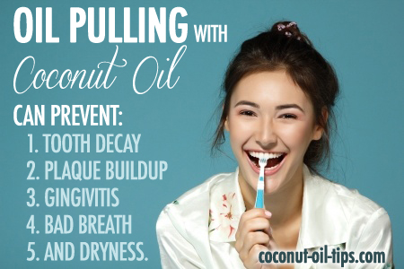 Coconut Oil Pulling Benefits: Whiter Teeth, Healthy Gums
